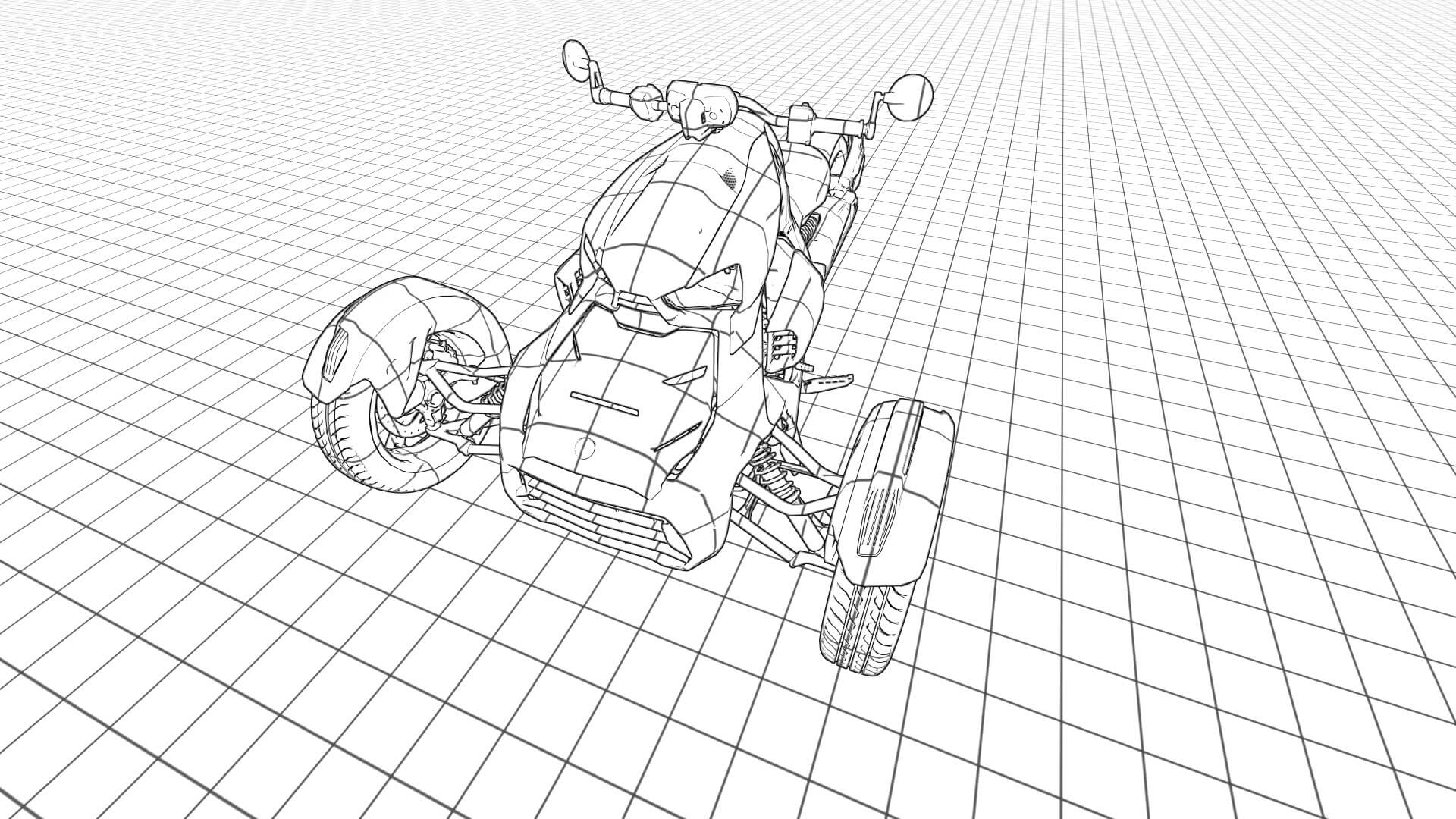 Brp Can Am Ryker - 3D Model by AlphaGroup