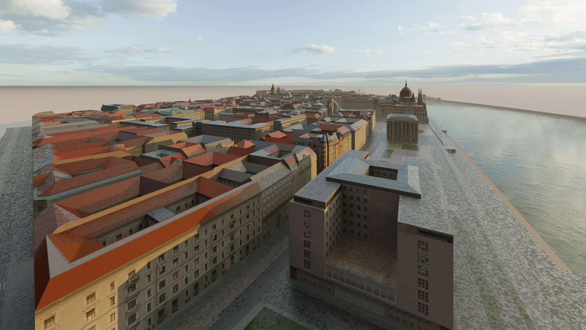 Budapest Hungary - 3D Model by AlphaGroup