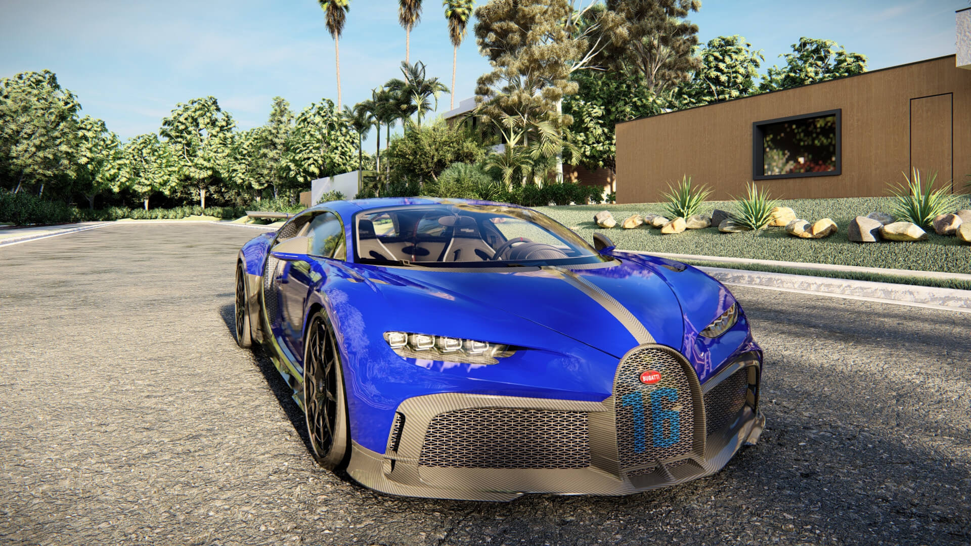 Bugatti Chiron Pur Sport 2022 - 3D Model by AlphaGroup