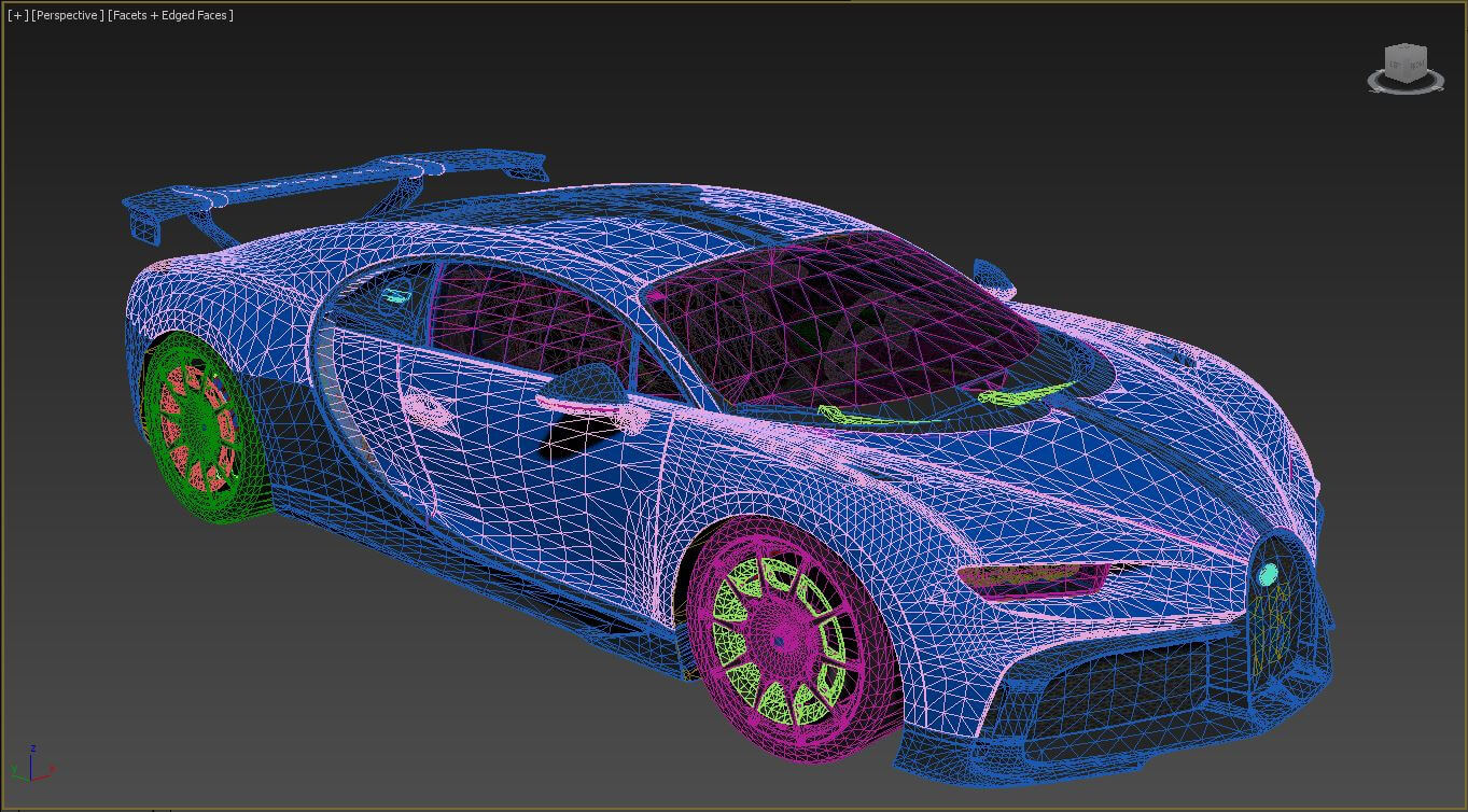 Purple Bugatti 2022