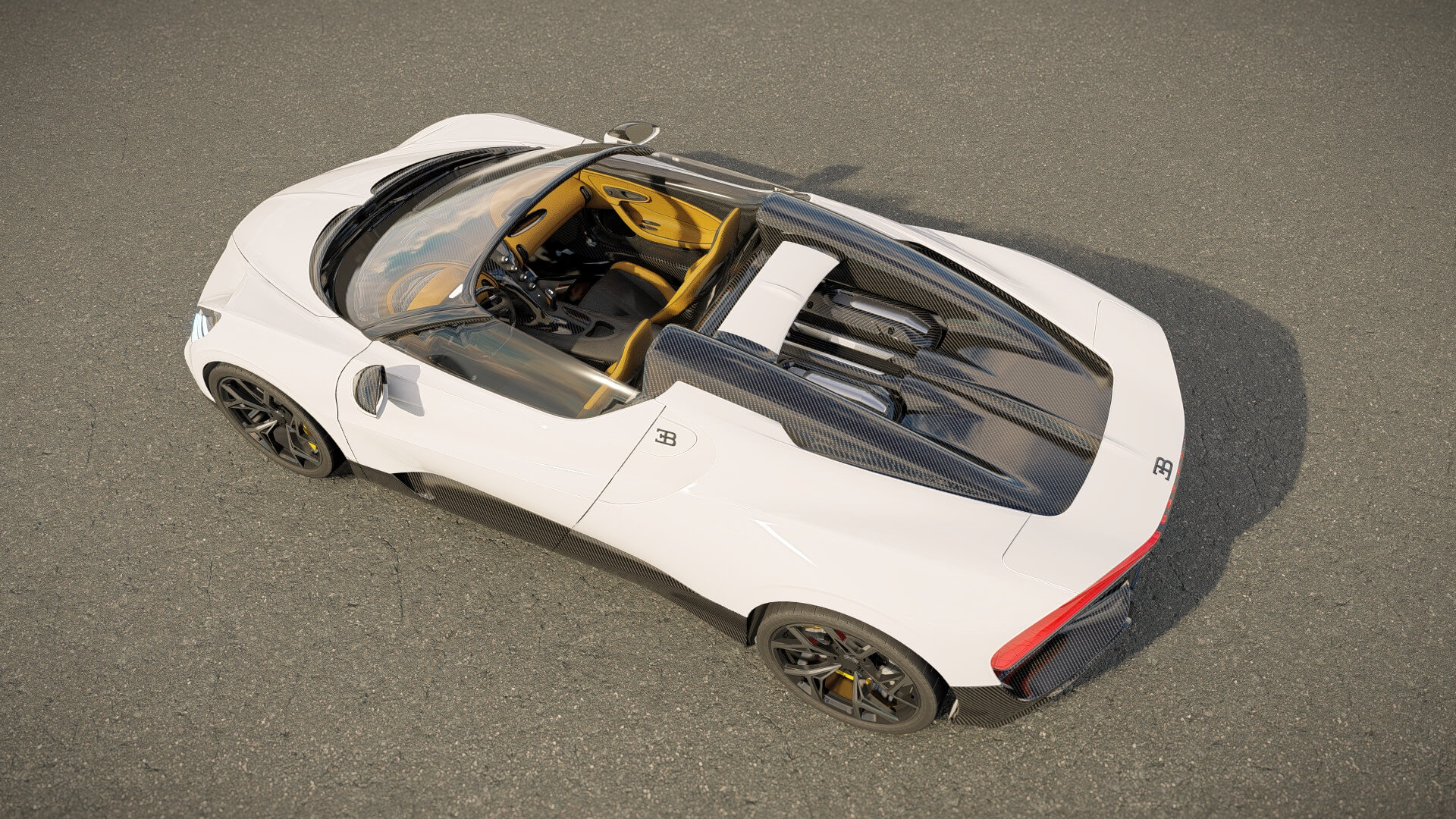 Bugatti W16 Mistral 2024 - 3D Model by AlphaGroup