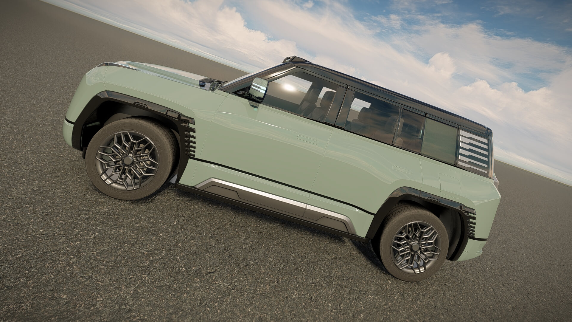 BYD Yangwang U8 2024 - 3D Model by AlphaGroup