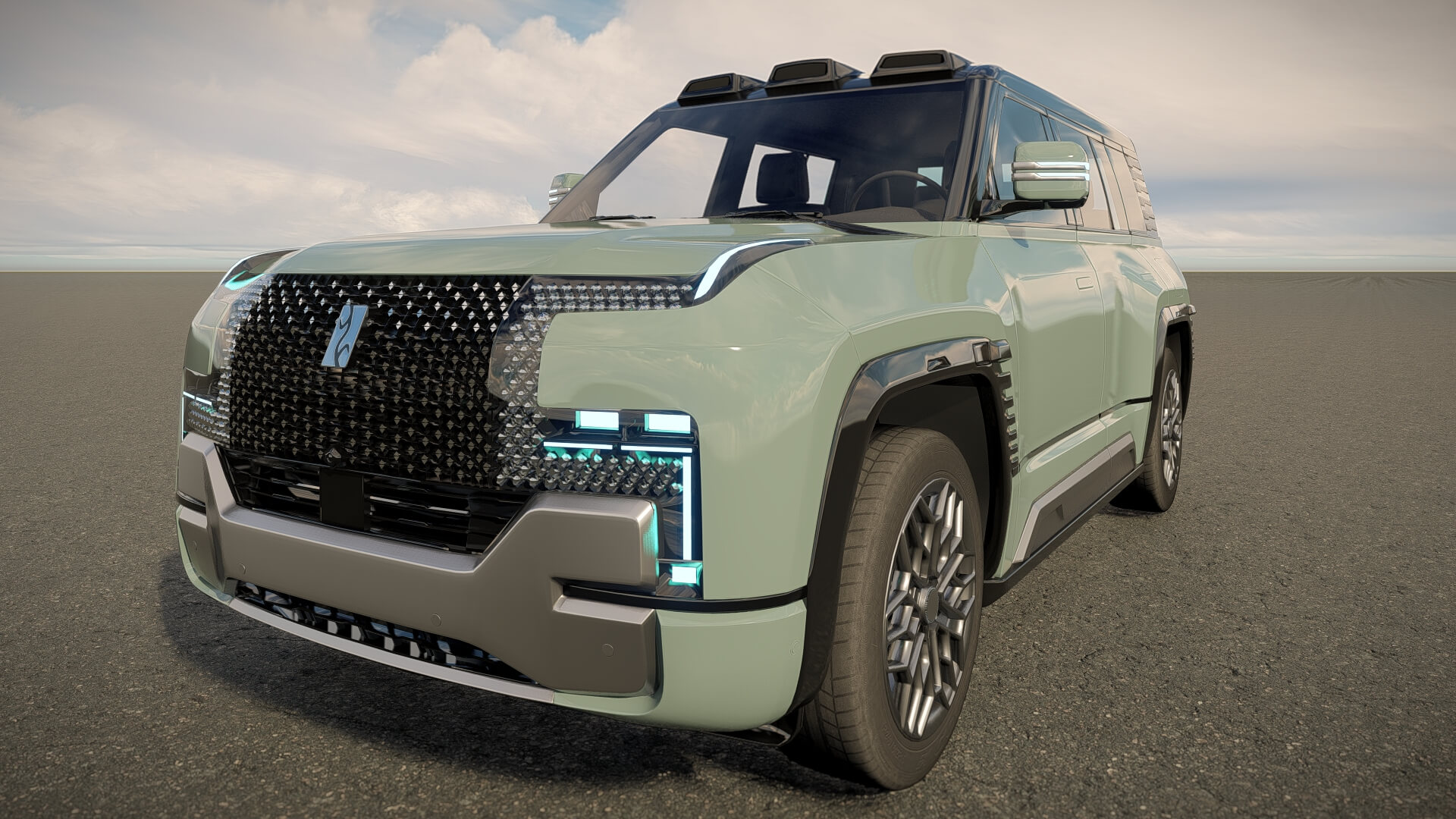 BYD Yangwang U8 2024 - 3D Model by AlphaGroup