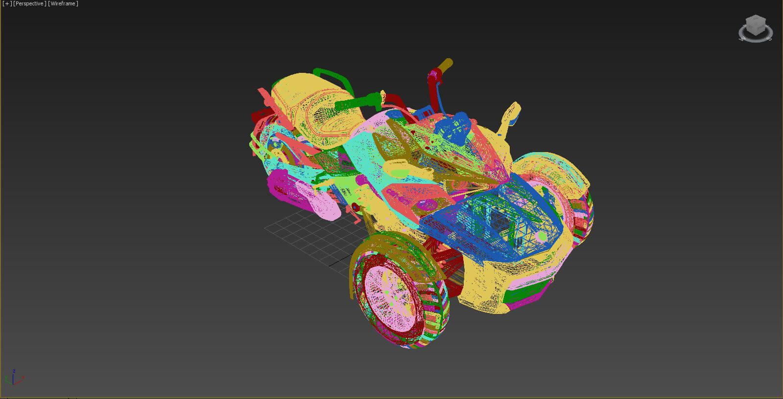 Can Am Spyder F3 S 3d Model By Alphagroup