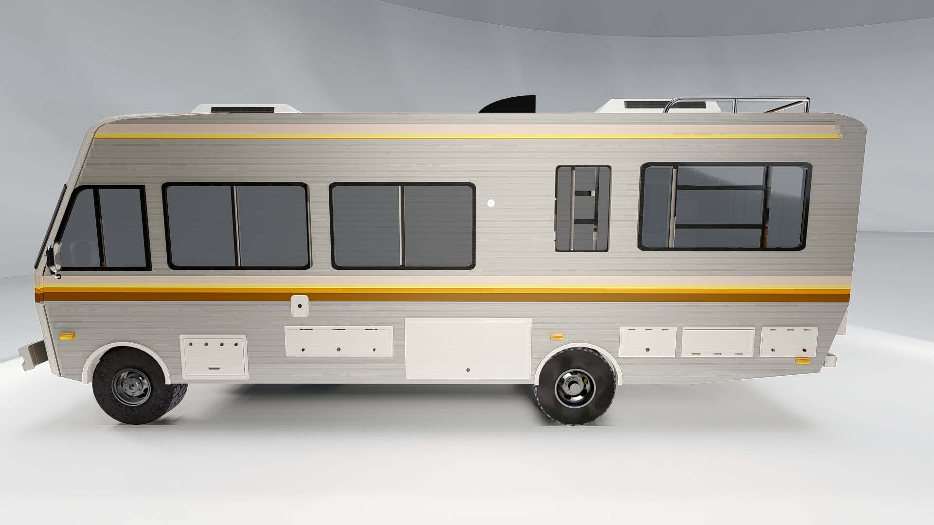 Caravan Truck - 3D Model by AlphaGroup