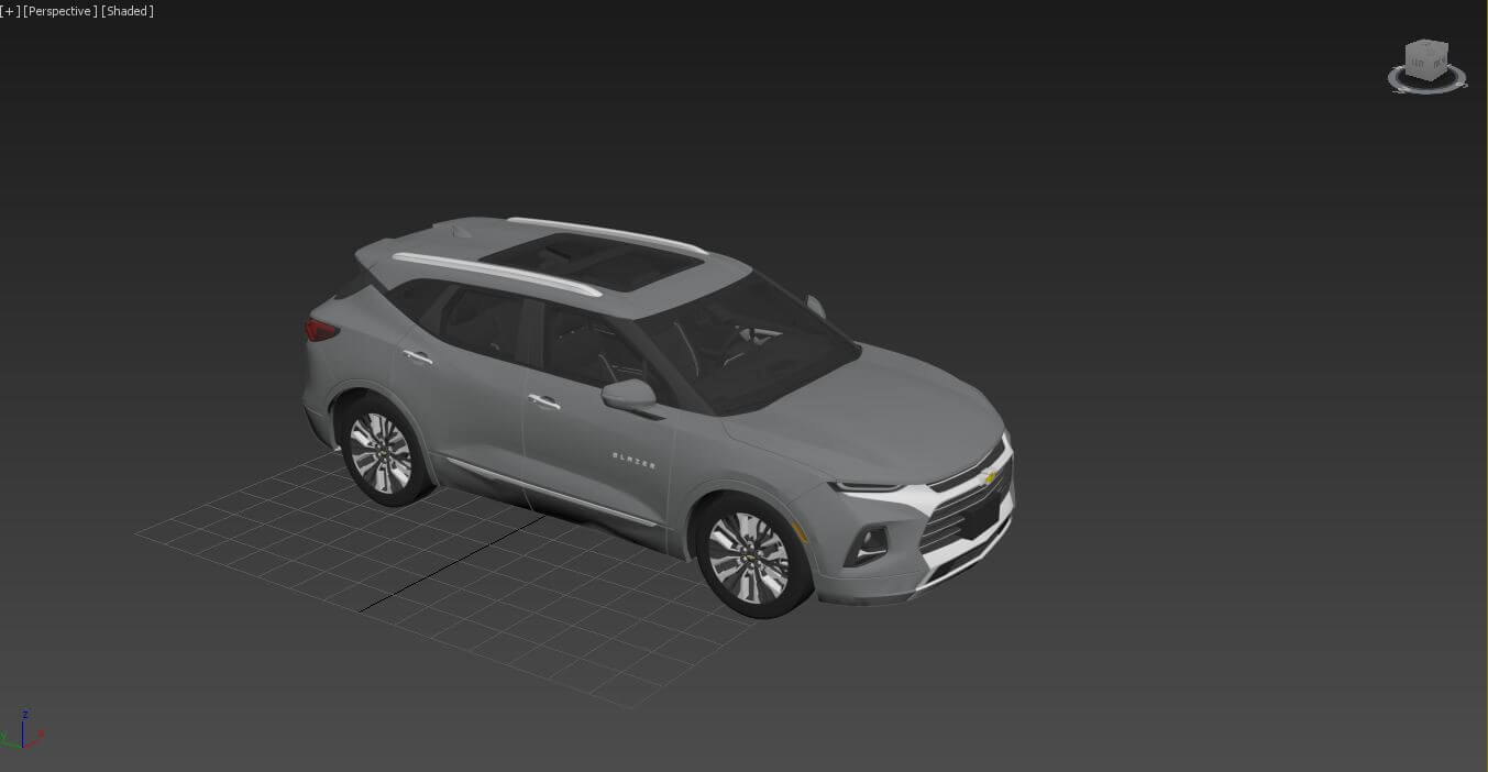 Chevrolet Blazer RS 2023 - 3D Model by AlphaGroup