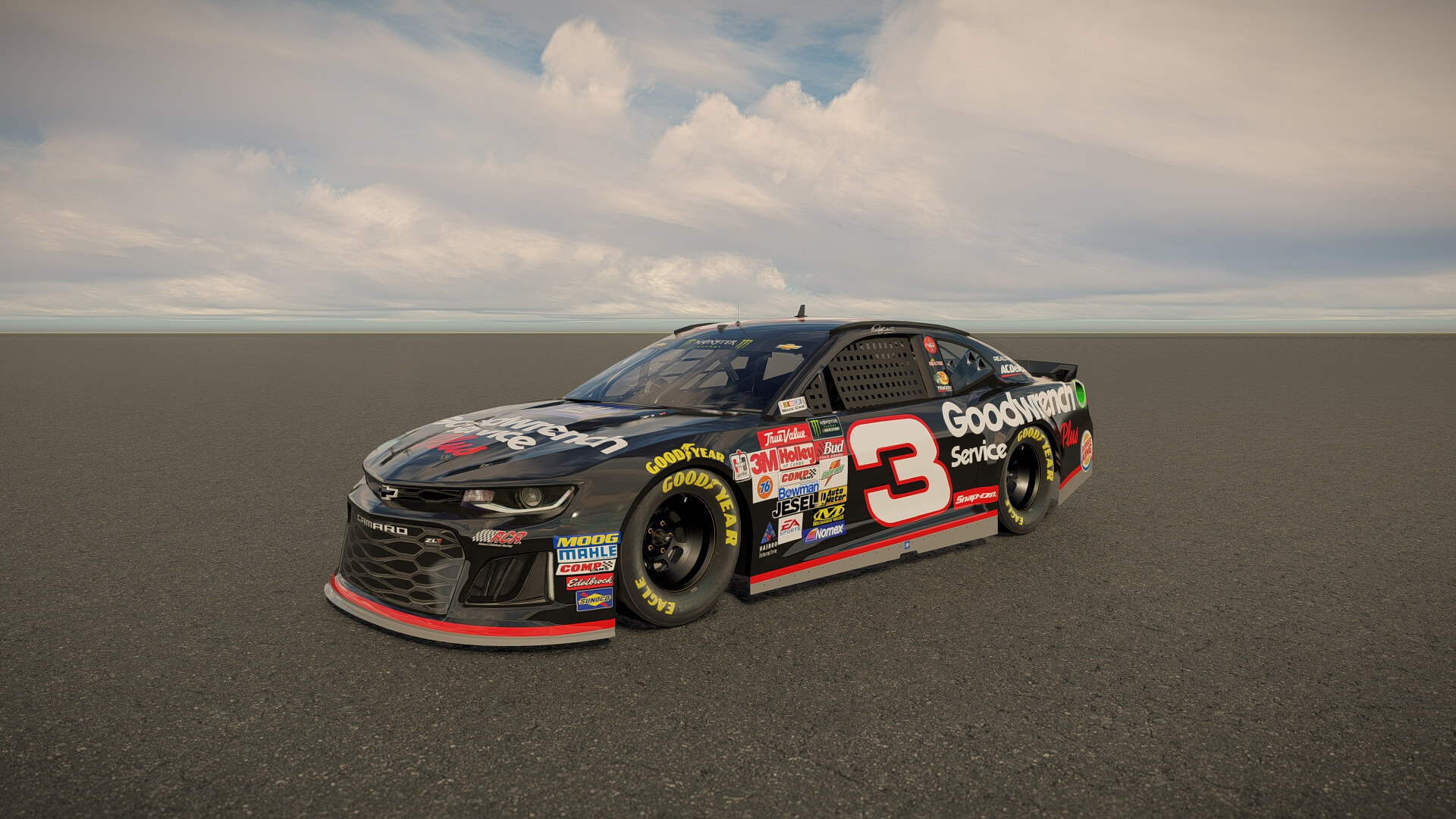 Chevrolet Camaro Nascar ZL1 3 - 3D Model by AlphaGroup