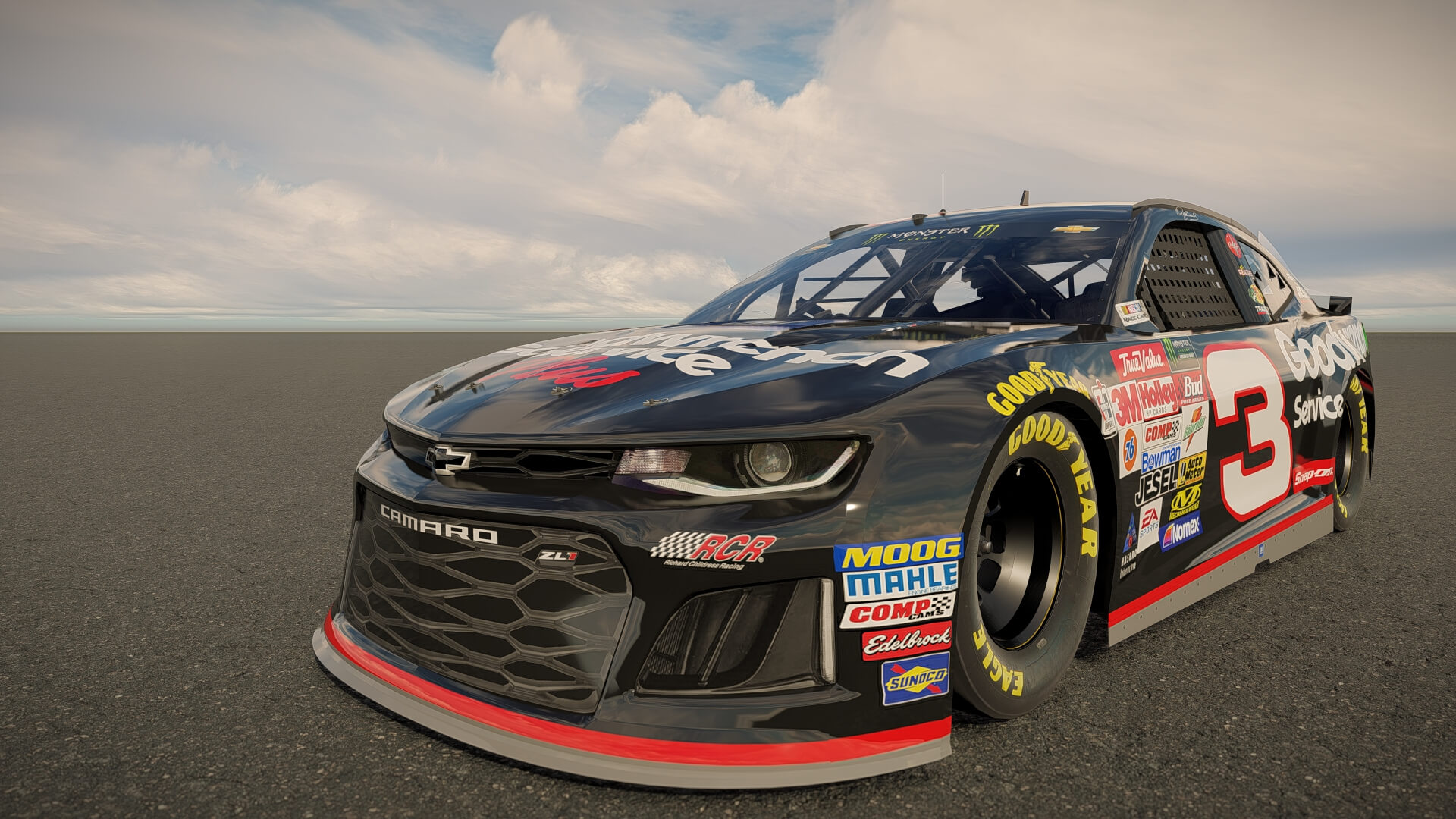 Chevrolet Camaro Nascar ZL1 3 - 3D Model by AlphaGroup