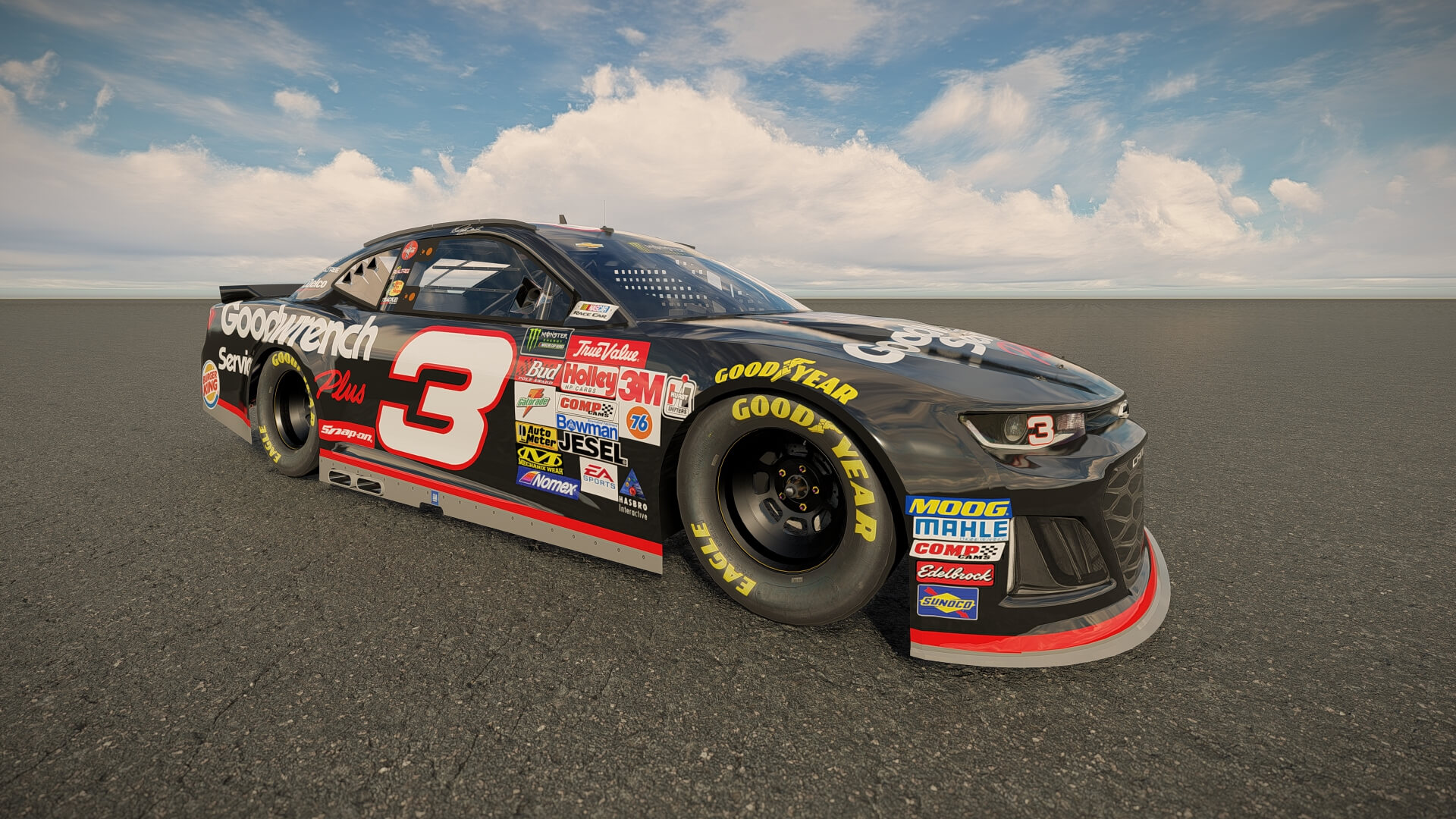 Chevrolet Camaro Nascar ZL1 3 - 3D Model by AlphaGroup