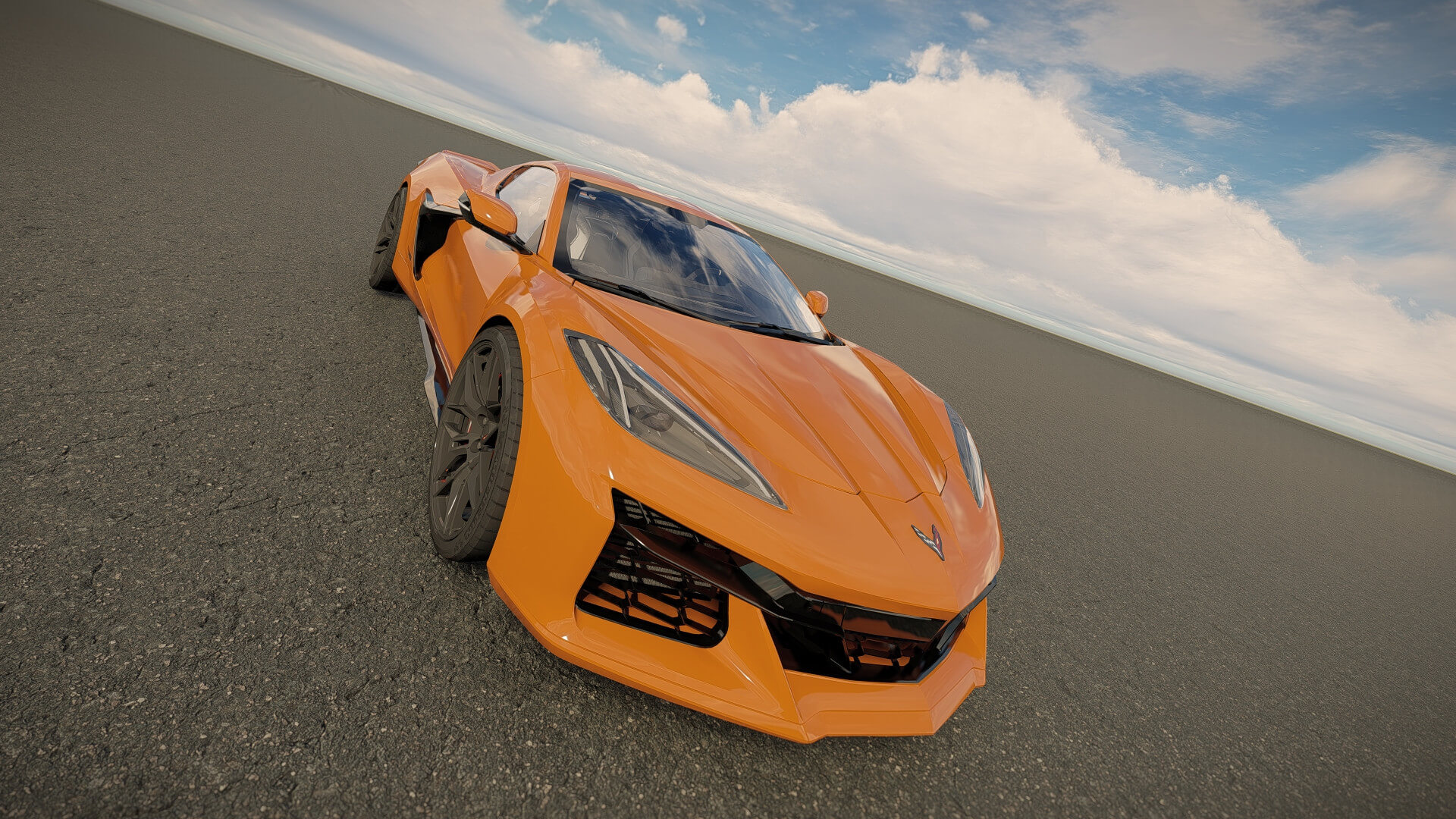 Chevrolet Corvette Z06 2023 - 3D Model by AlphaGroup