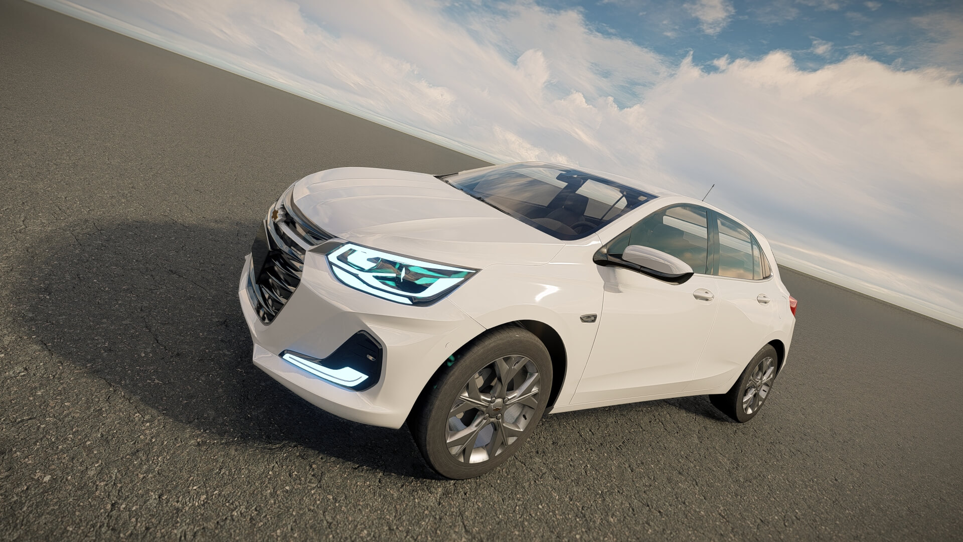Chevrolet Onix 2024 - 3D Model by AlphaGroup