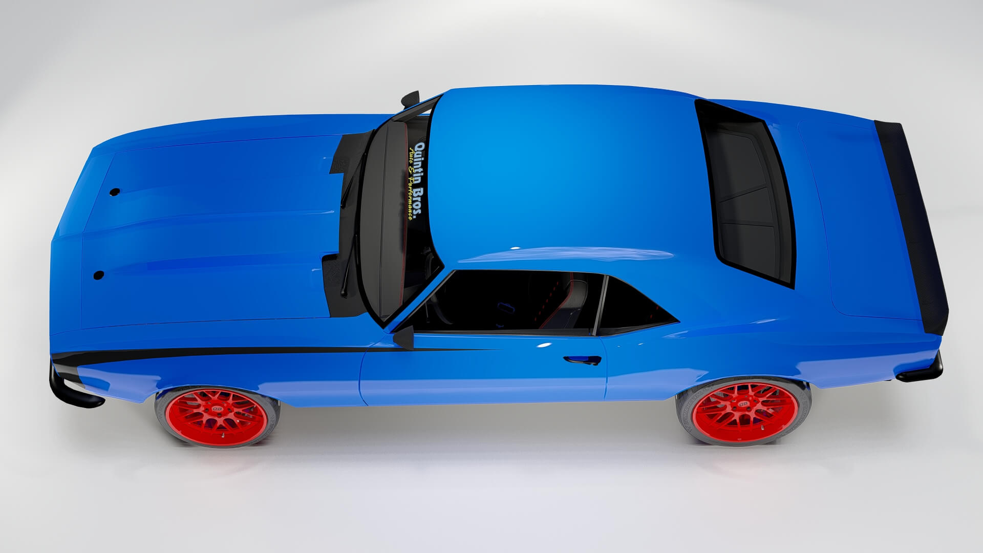 Chevrolet Quintin Brothers Camaro 1968 - 3D Model by AlphaGroup