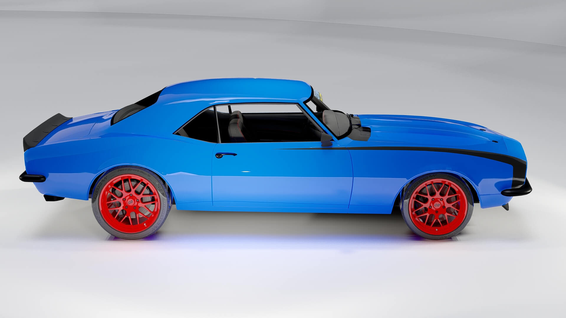 Chevrolet Quintin Brothers Camaro 1968 - 3D Model by AlphaGroup