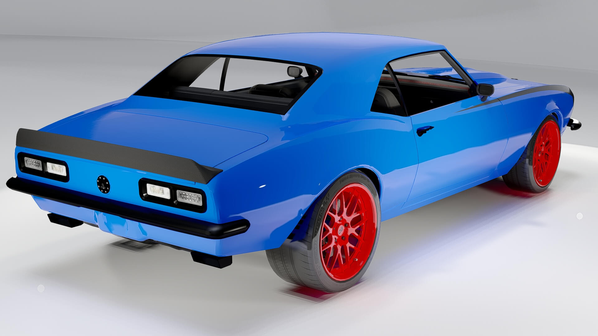 Chevrolet Quintin Brothers Camaro 1968 - 3D Model by AlphaGroup