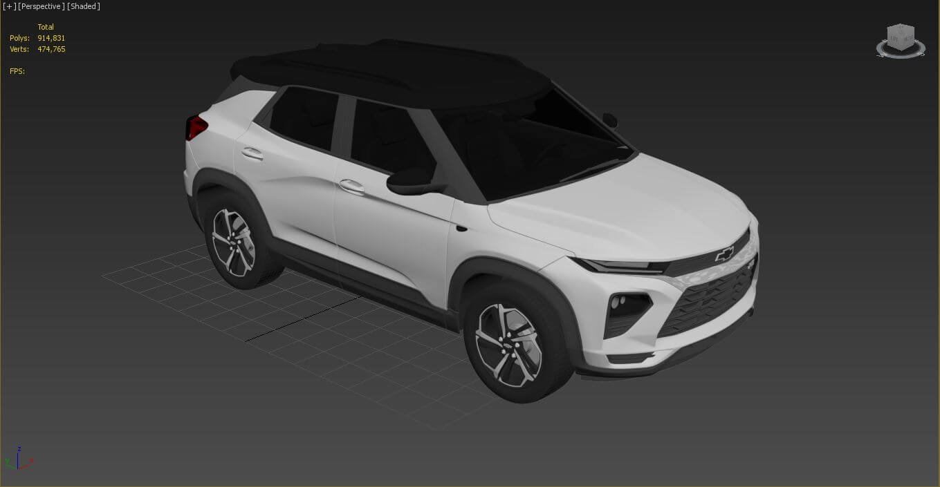 Chevrolet Trailblazer RS 2022 - 3D Model by AlphaGroup