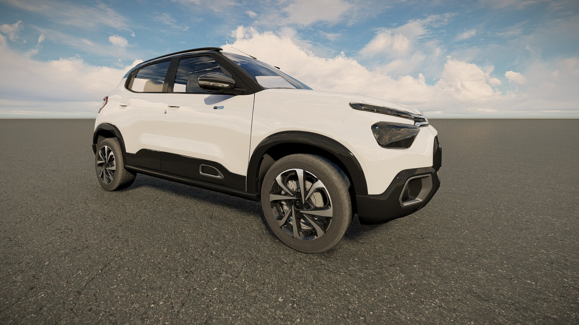 Citroen C3 2023 - 3D Model by AlphaGroup