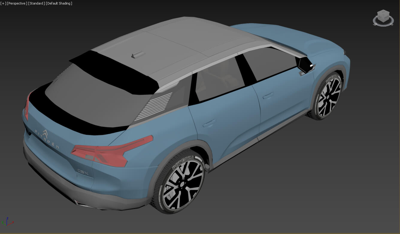 Citroen C5X 2022 - 3D Model by AlphaGroup