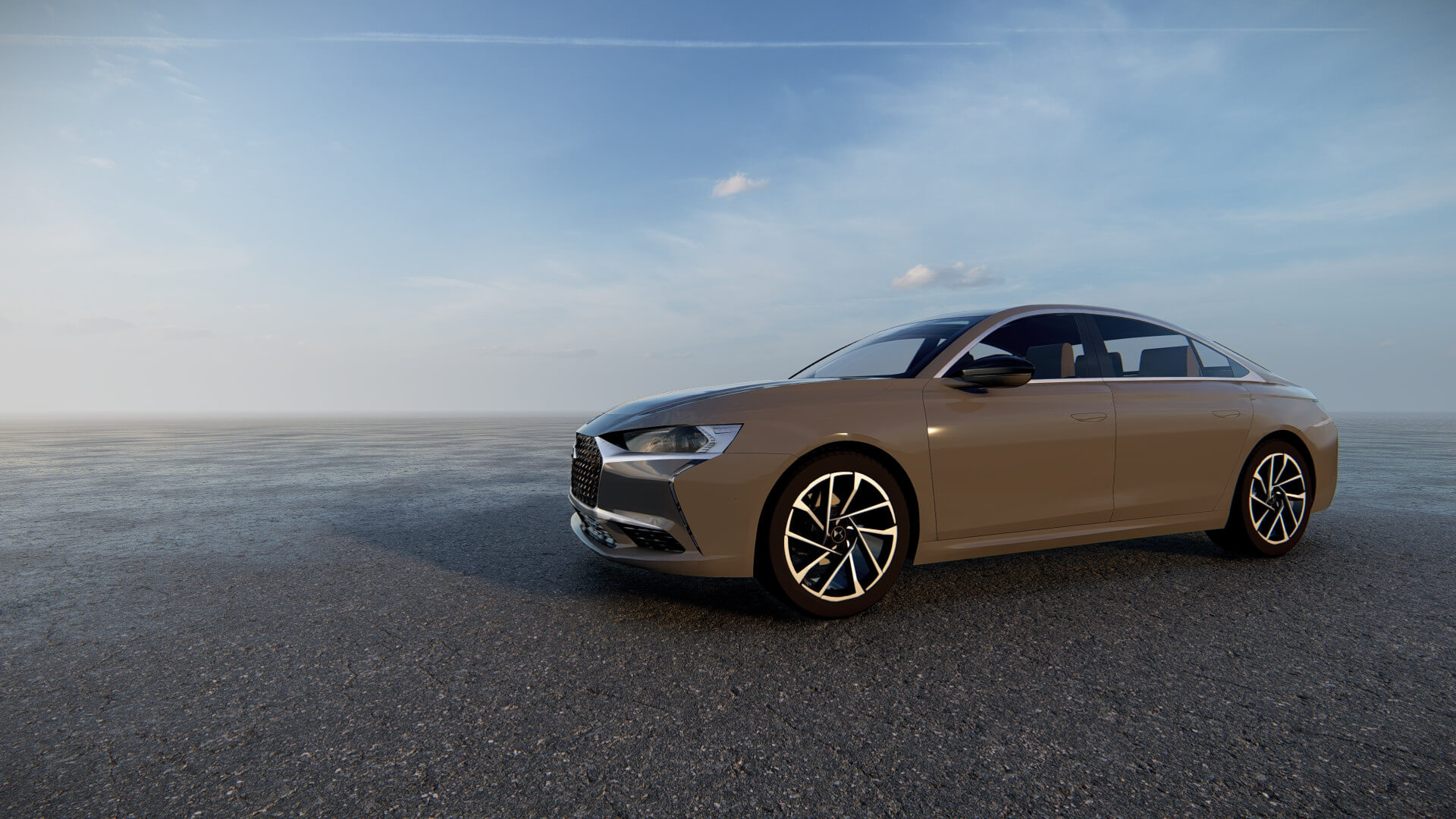 Citroen DS9 2022 - 3D Model by AlphaGroup