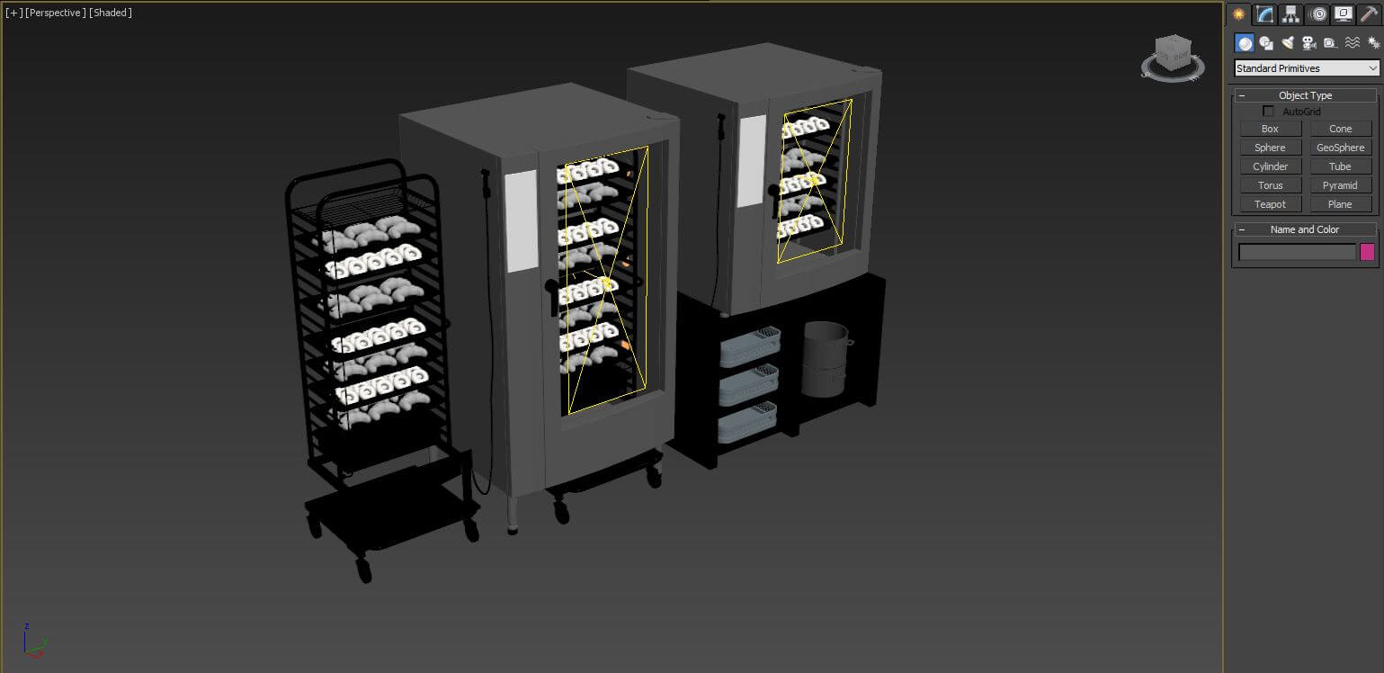 Commercial Kitchen Equipment - 3D Model by AlphaGroup