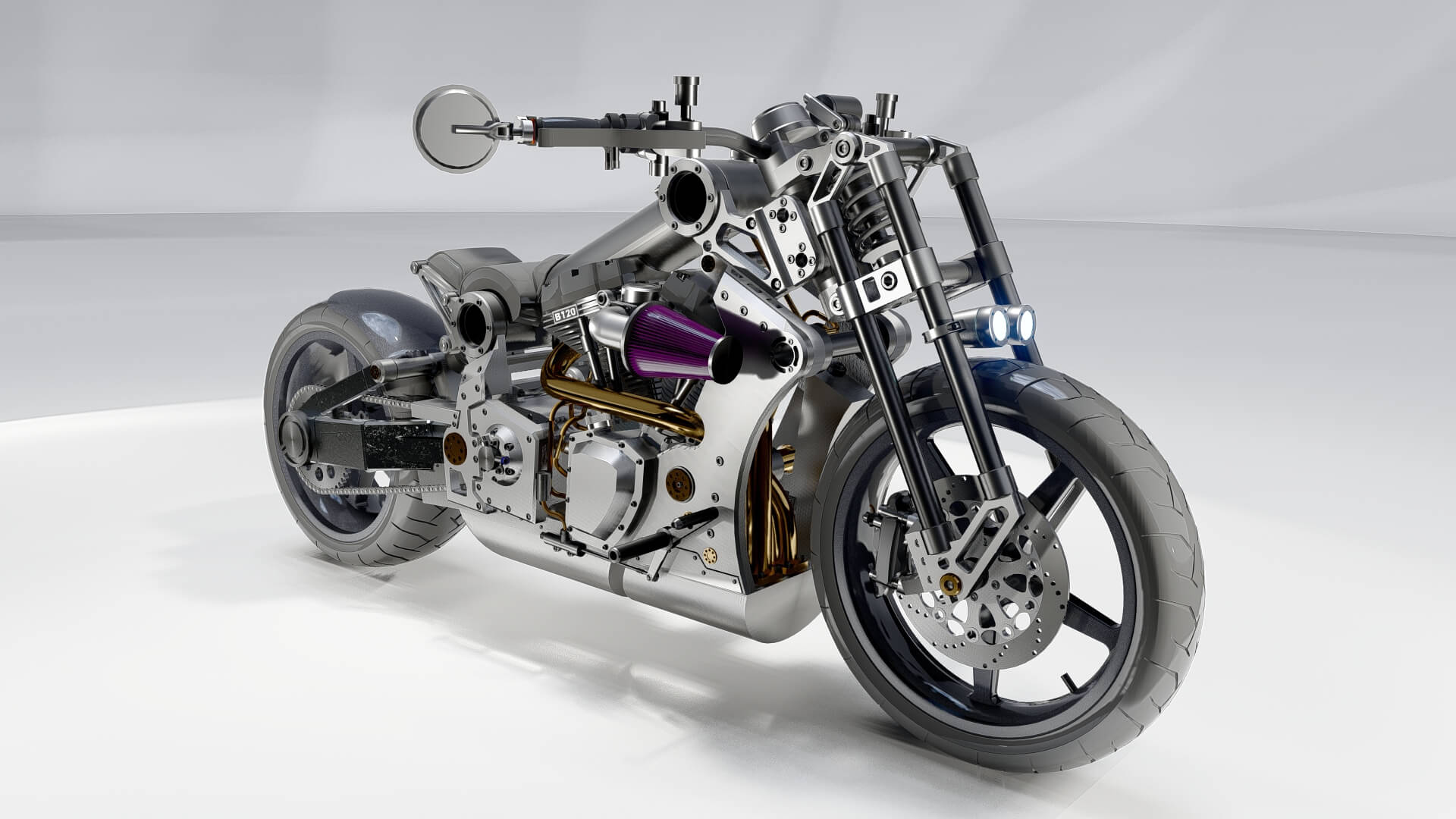 Confederate P120 - 3D Model by AlphaGroup