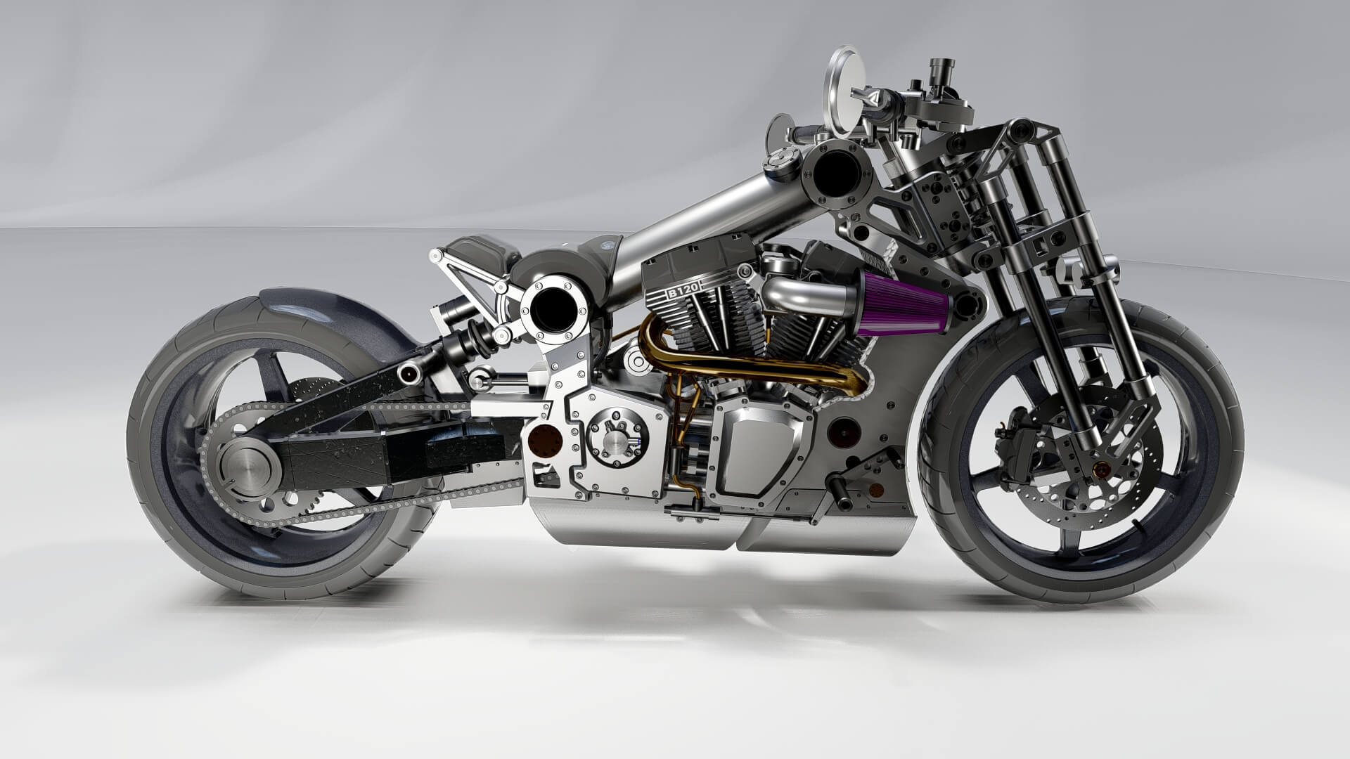 Confederate P120 - 3D Model by AlphaGroup