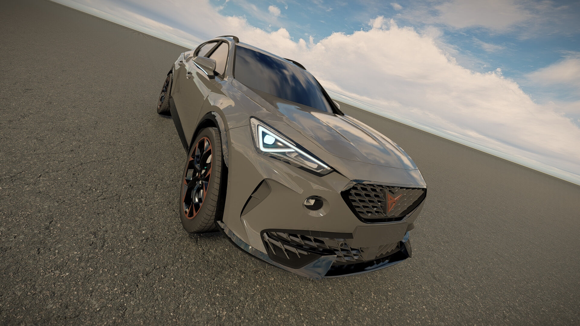 Cupra Formentor 2022 - 3D Model by AlphaGroup