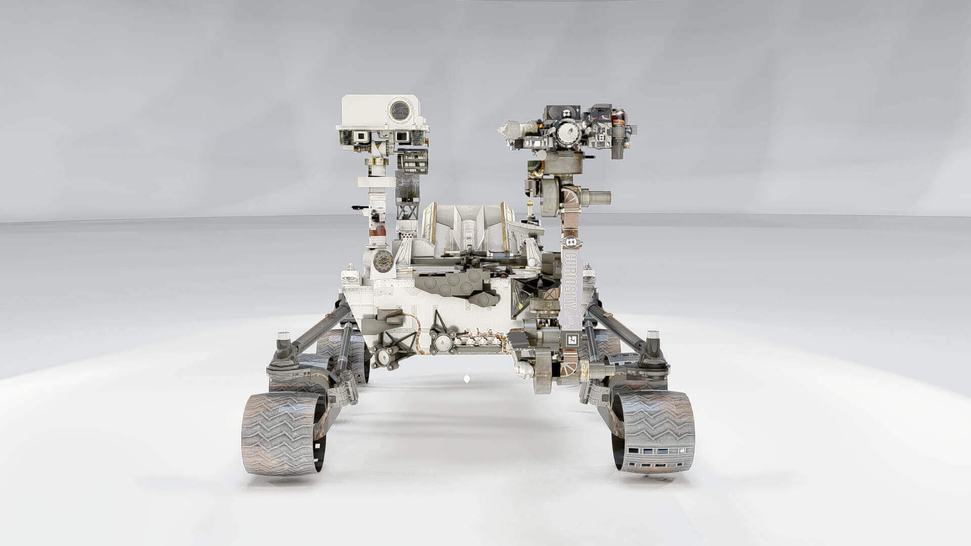 Curiosity Mars Rover Dusty - 3D Model by AlphaGroup