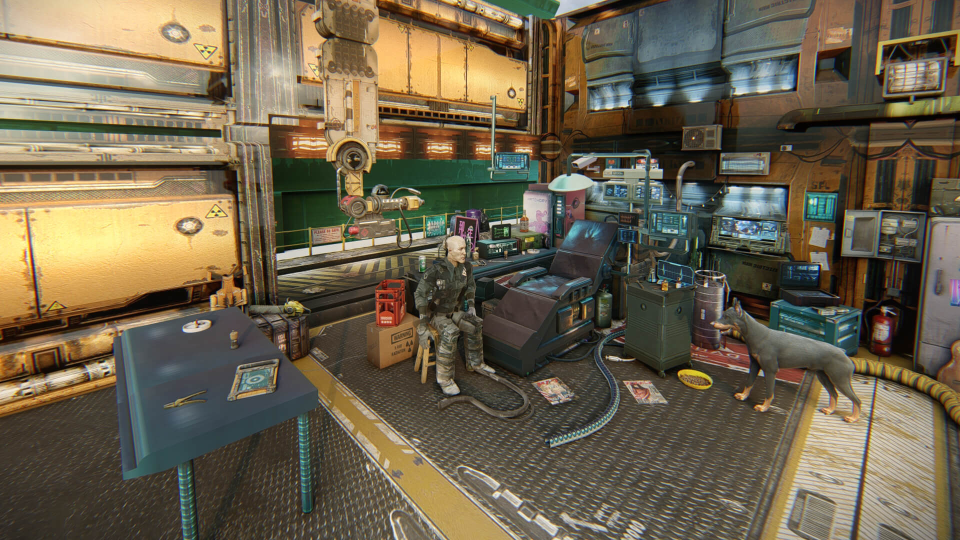 Cyberpunk Survival Hideout - 3D Model by AlphaGroup