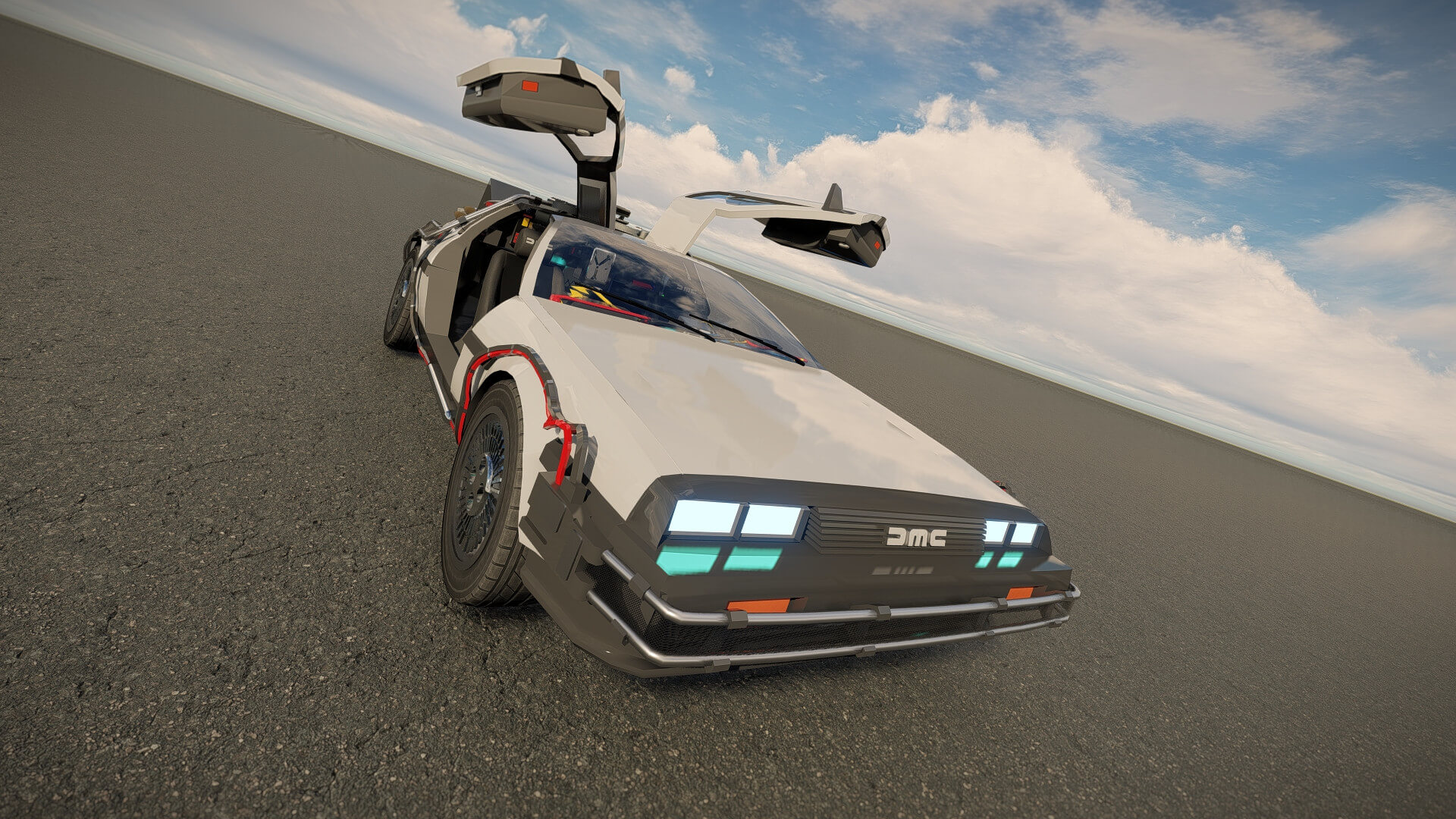 DeLorean DMC 12 - 3D Model by AlphaGroup