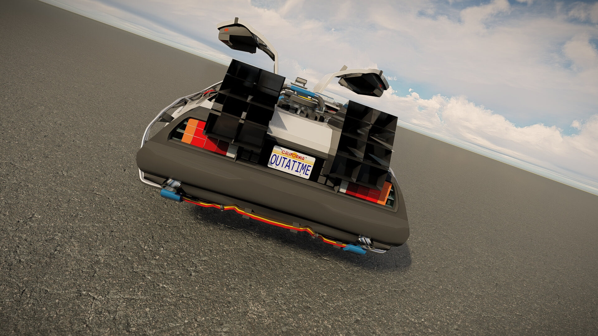 DeLorean DMC 12 - 3D Model by AlphaGroup