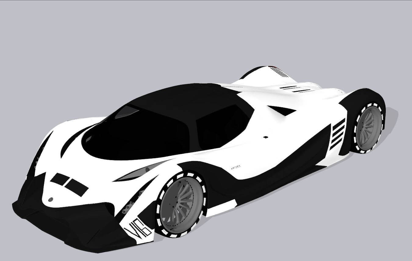 Devel Sixteen Prototype - 3D Model by AlphaGroup