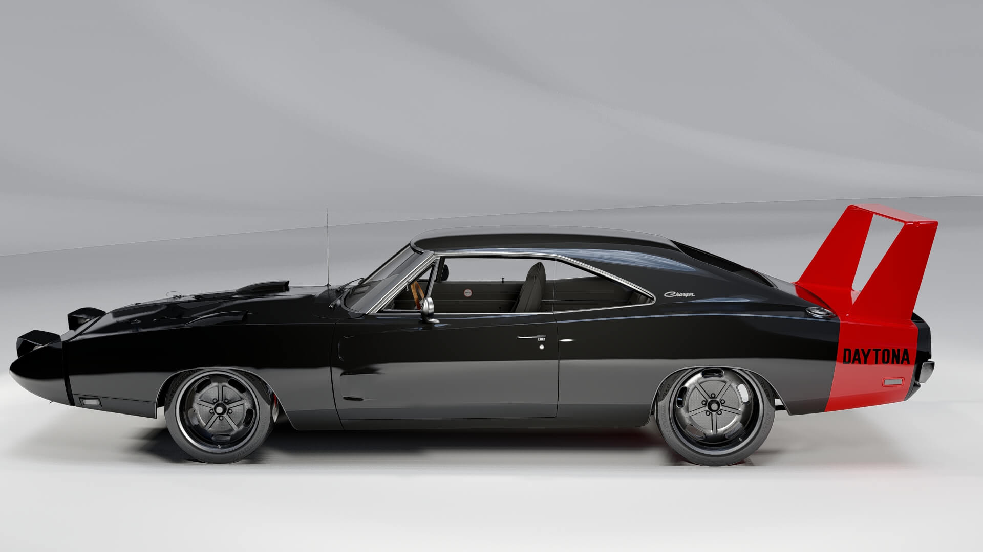 Dodge Charger Daytona 1970 - 3D Model by AlphaGroup