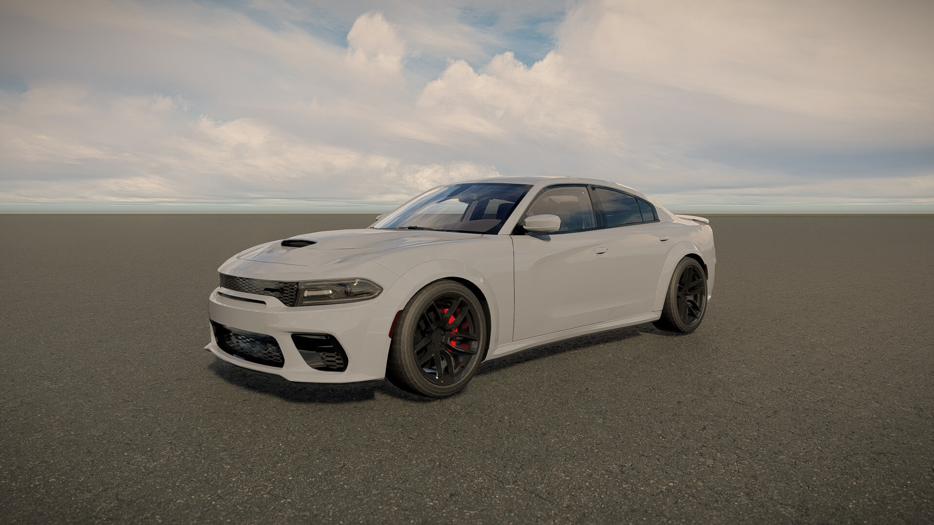 Dodge Charger SRT Hellcat 2022 - 3D Model by AlphaGroup