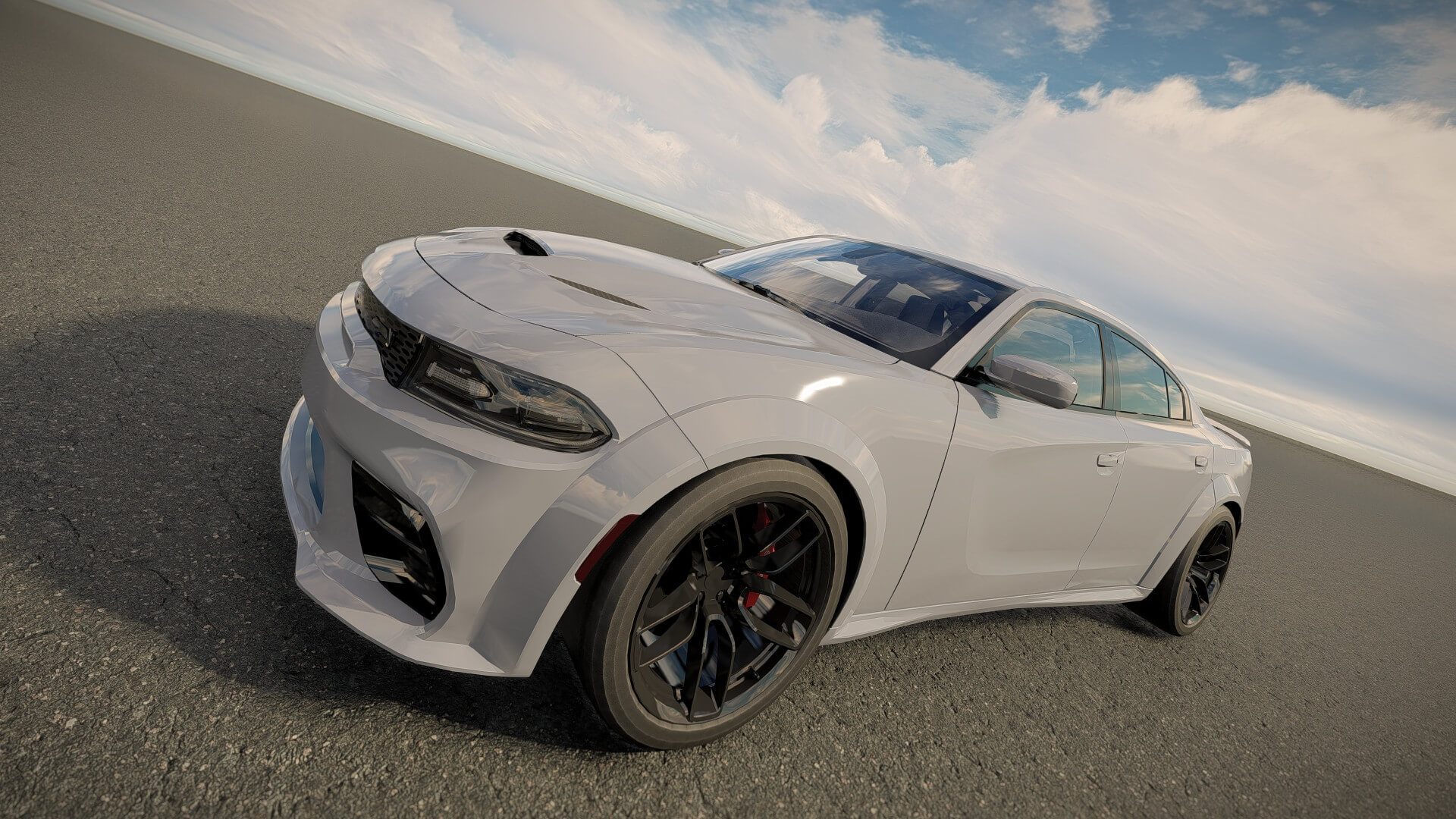 Dodge Charger SRT Hellcat 2022 - 3D Model by AlphaGroup