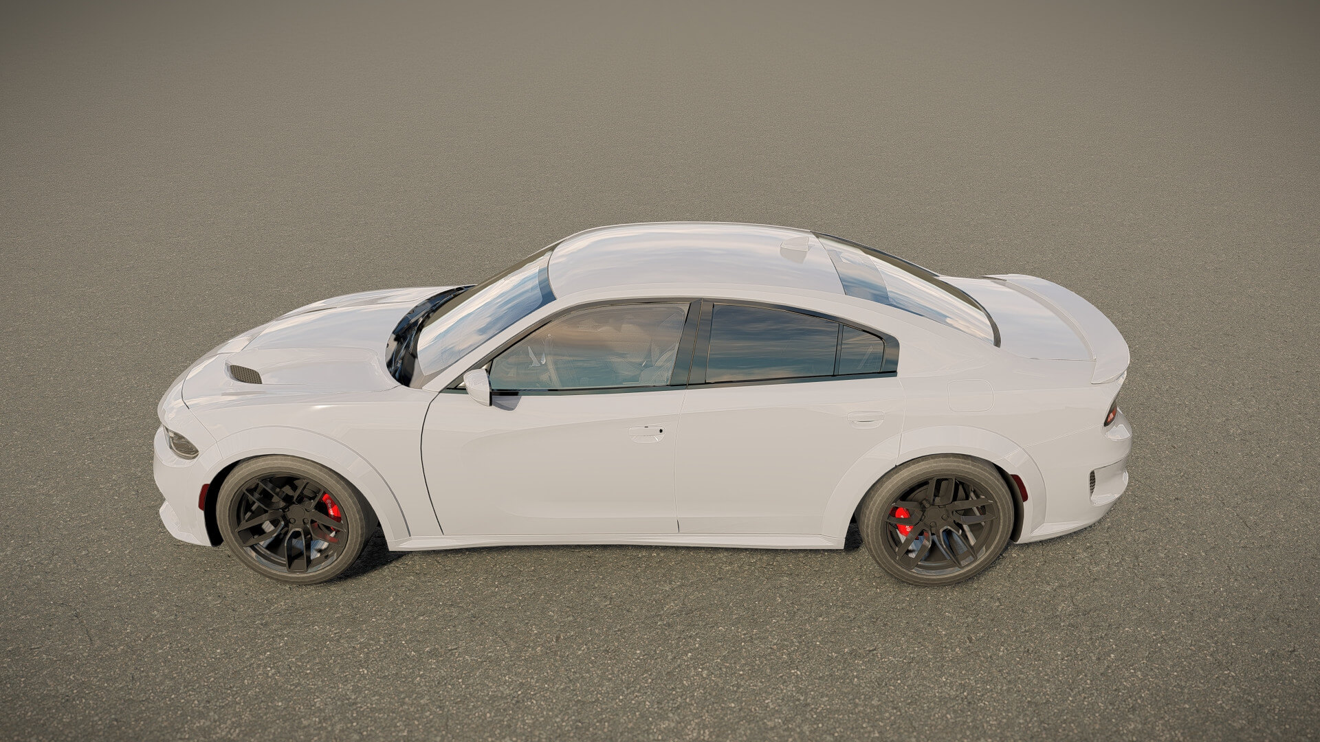 Dodge Charger SRT Hellcat 2022 - 3D Model by AlphaGroup