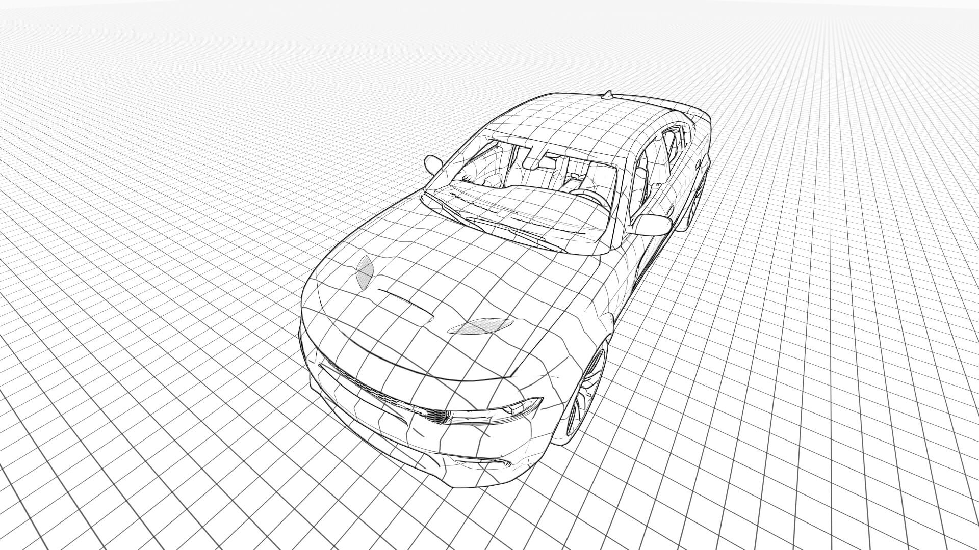Dodge Charger SRT Hellcat 2022 - 3D Model by AlphaGroup