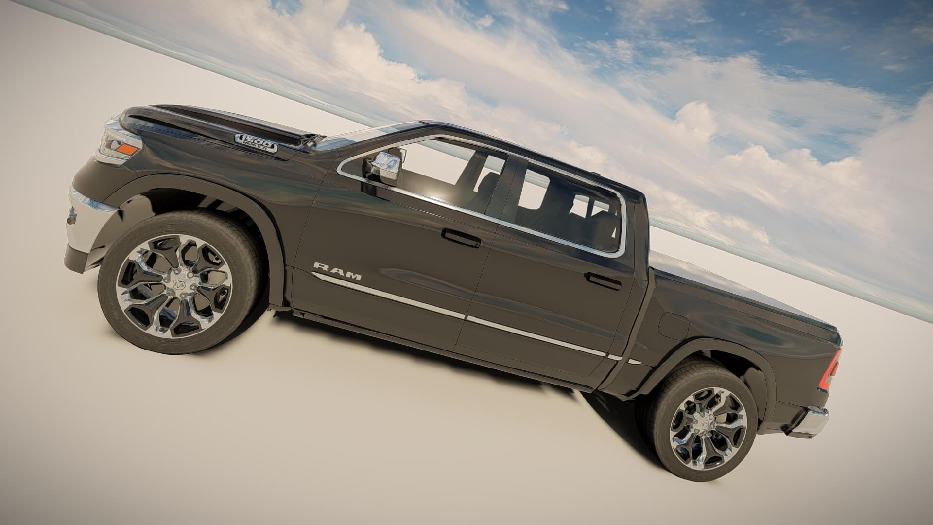 Dodge Ram 1500 2024 - 3D Model by AlphaGroup
