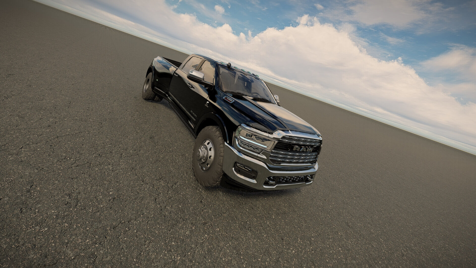 Dodge Ram 3500 Dually 2023 - 3D Model by AlphaGroup