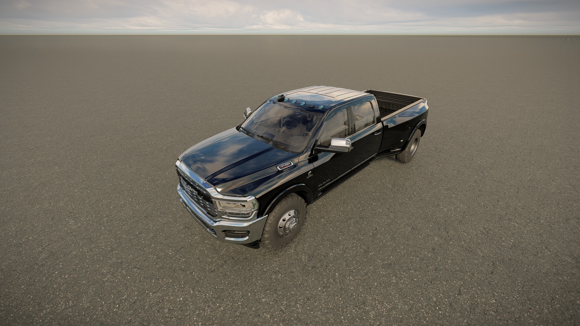 Dodge Ram 3500 Dually 2023 - 3D Model by AlphaGroup