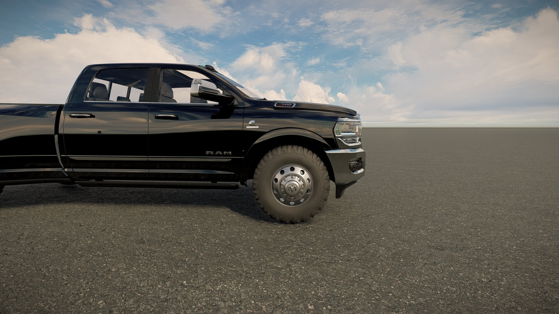 Dodge Ram 3500 Dually 2023 - 3D Model by AlphaGroup
