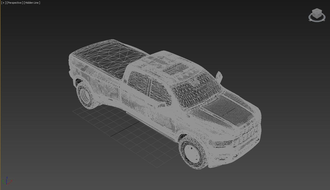 Dodge Ram 3500 Dually 2023 - 3D Model by AlphaGroup