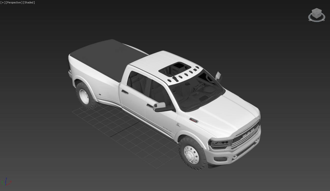 Dodge Ram 3500 Dually 2023 - 3D Model by AlphaGroup