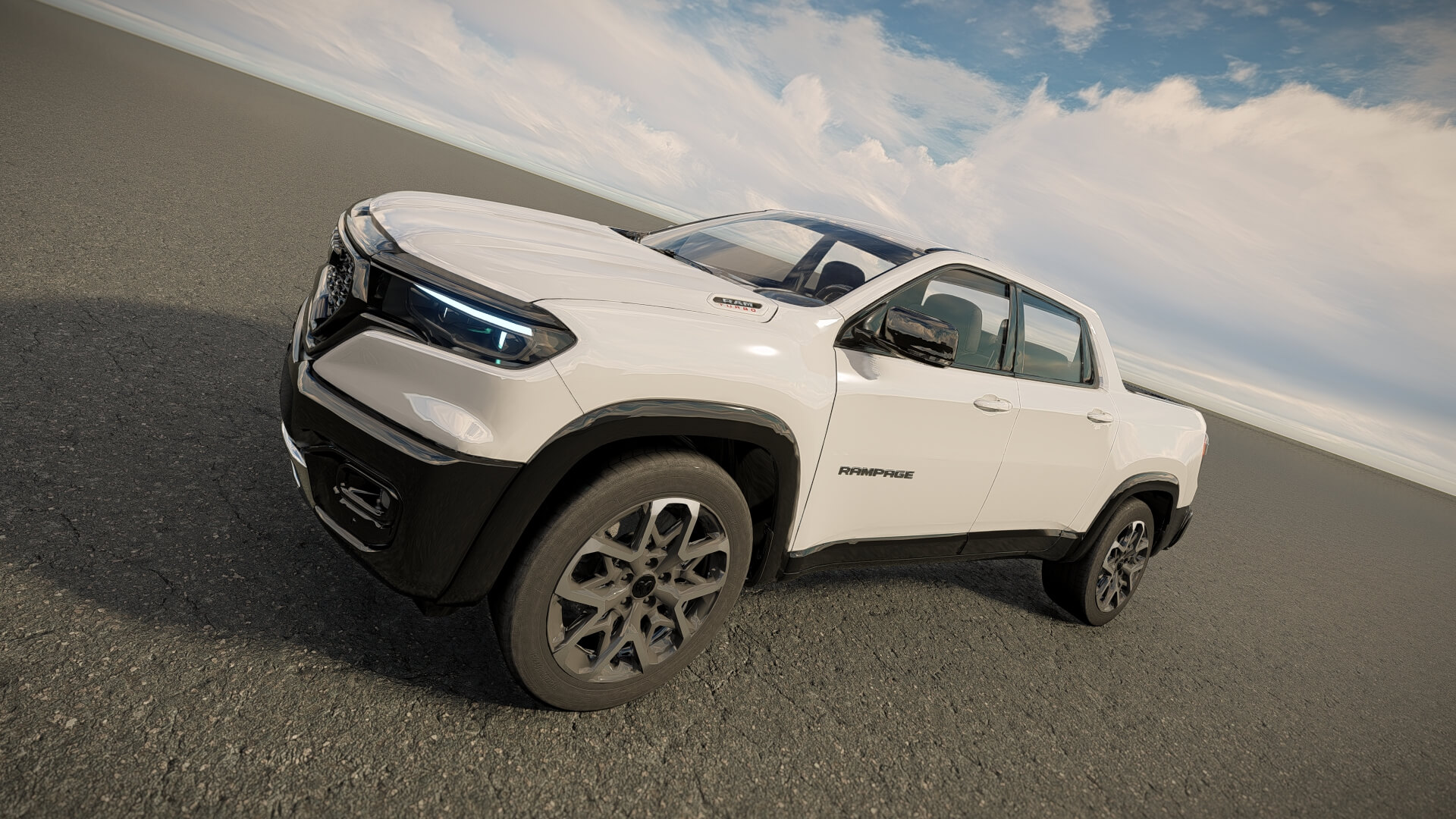 Dodge Ram Rampage Rebel 2024 - 3D Model by AlphaGroup