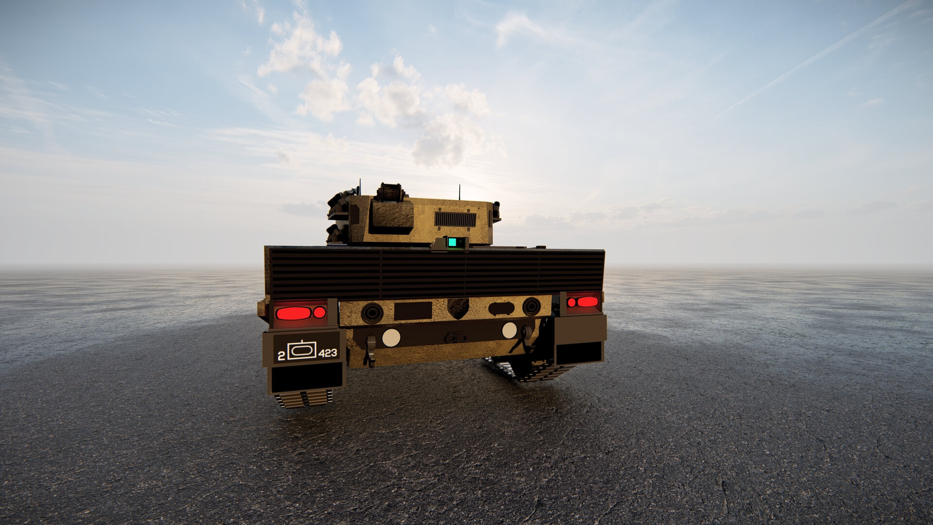 Leopard 2A4 MBT - 3D Model by AlphaGroup