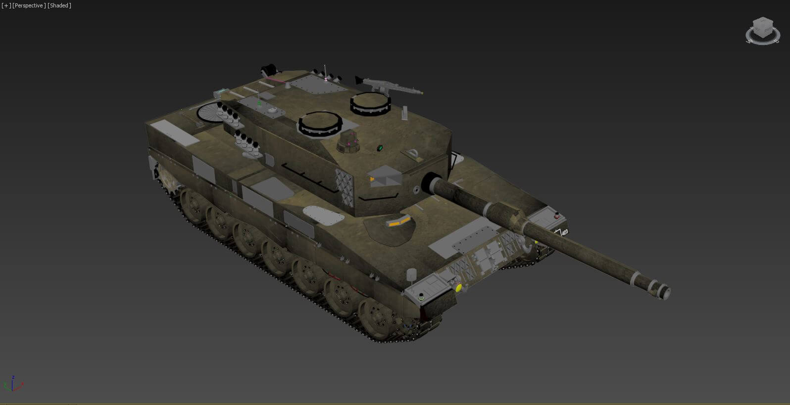 Leopard 2A4 MBT - 3D Model by AlphaGroup