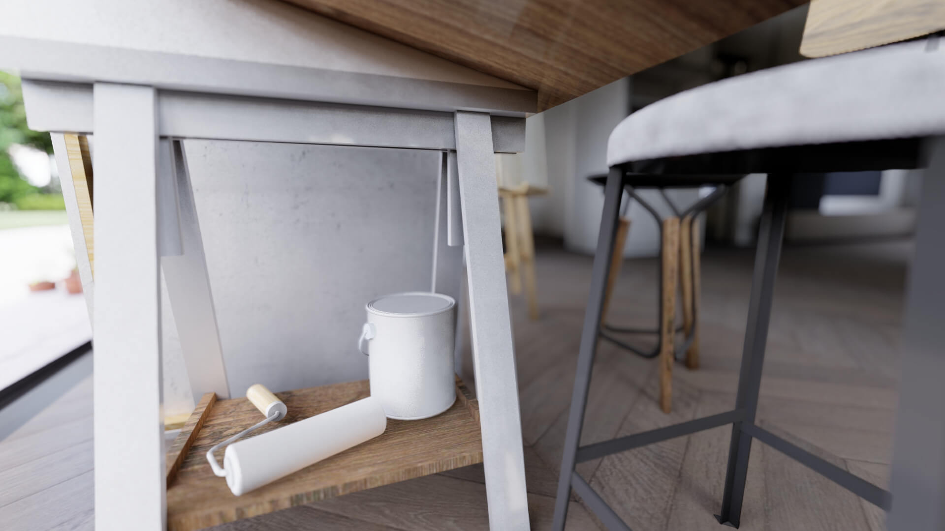 Drafting Table Pro Set - 3D Model by AlphaGroup