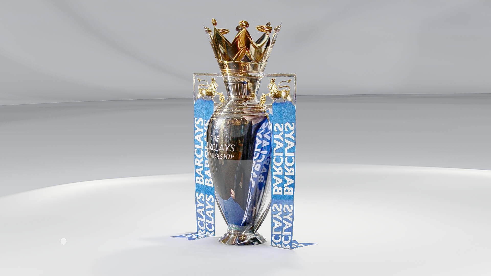 English Premier League Trophy - 3D Model by AlphaGroup