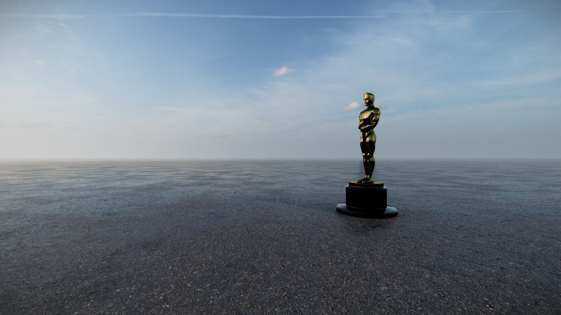 Oscar Statuette - 3D Model by AlphaGroup