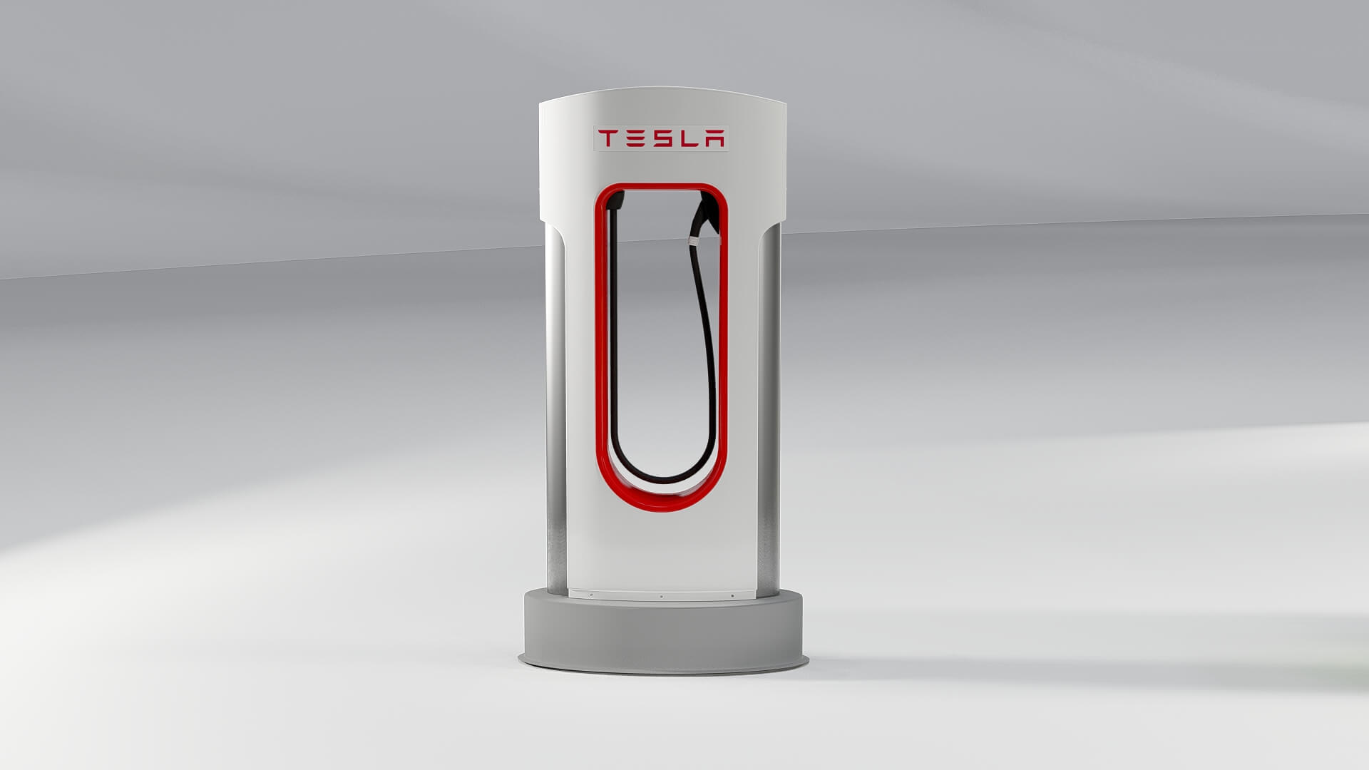 EV Car Charging Station Collection - 3D Model by AlphaGroup