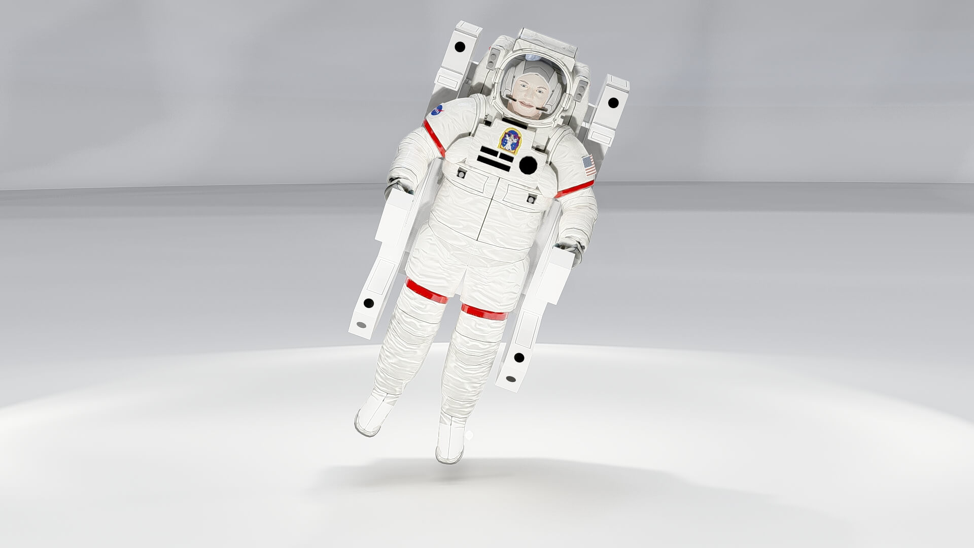 Spacesuit Extravehicular Mobility Unit MMU - 3D Model by AlphaGroup